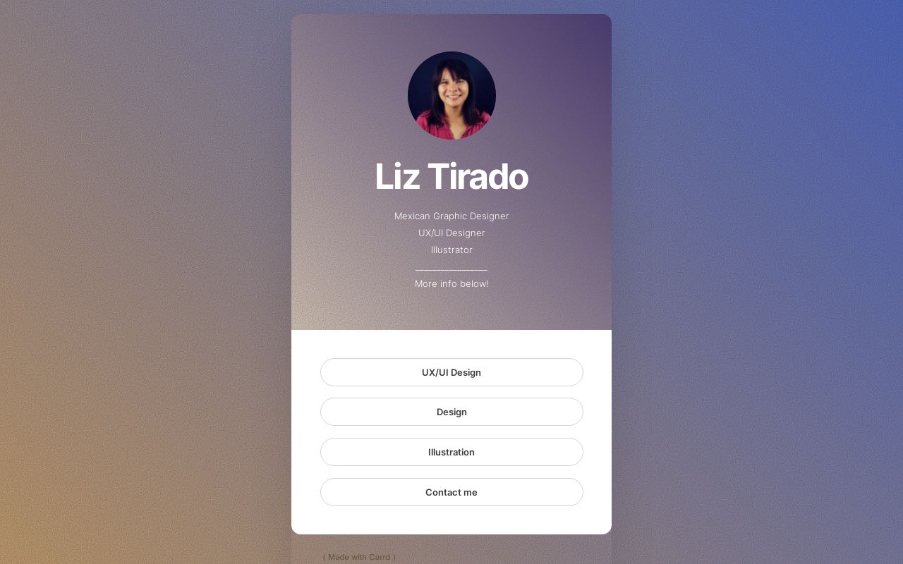 Liz Tirado Portfolio